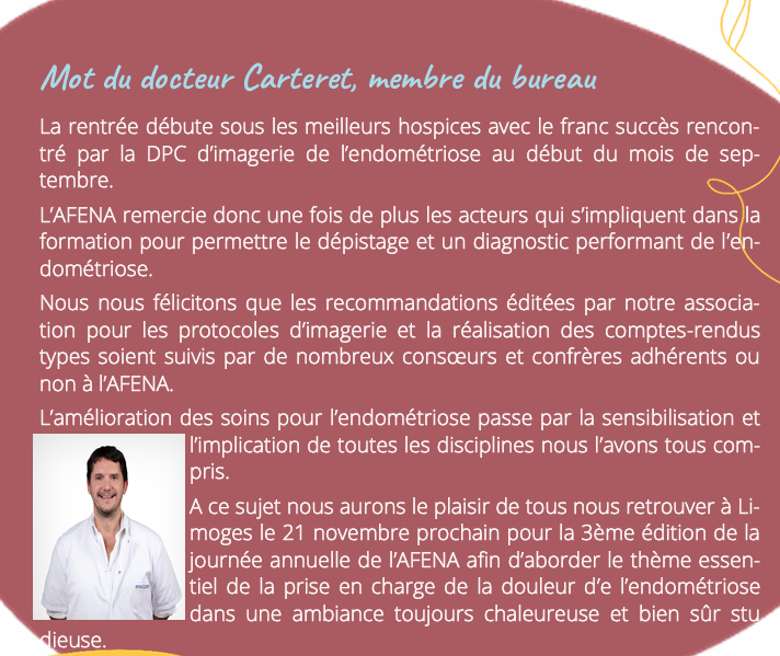 Le journal d'information de l'AFENA - N°4 — AFENA